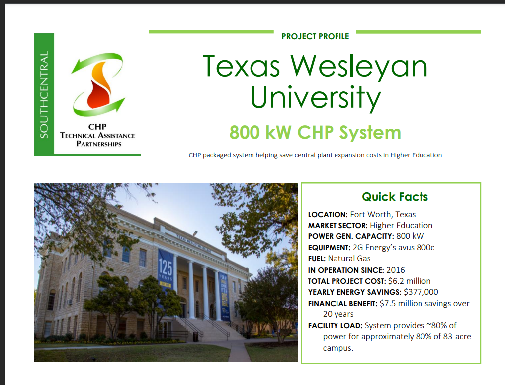 On Site Energy Generation